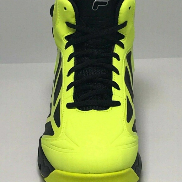 Fila | Shoes | Mens Fila Torranado Neon Lime Green Black Sneakers Nwt ...